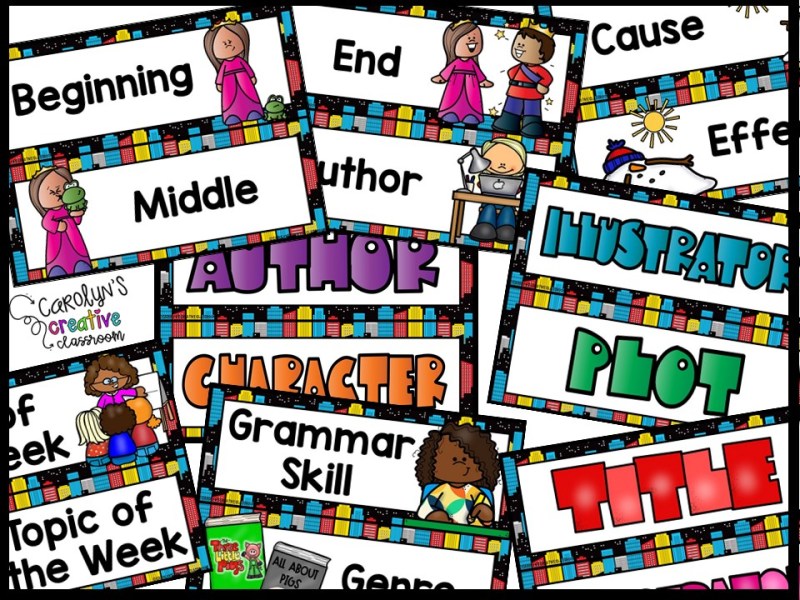 Super Hero Reading Focus Wall and Banner