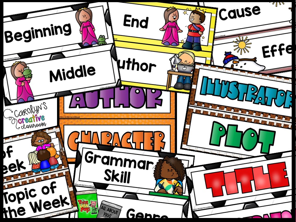 Sports Reading Focus Wall and Banner