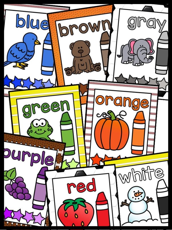 Sports Color Posters | Classroom Decor