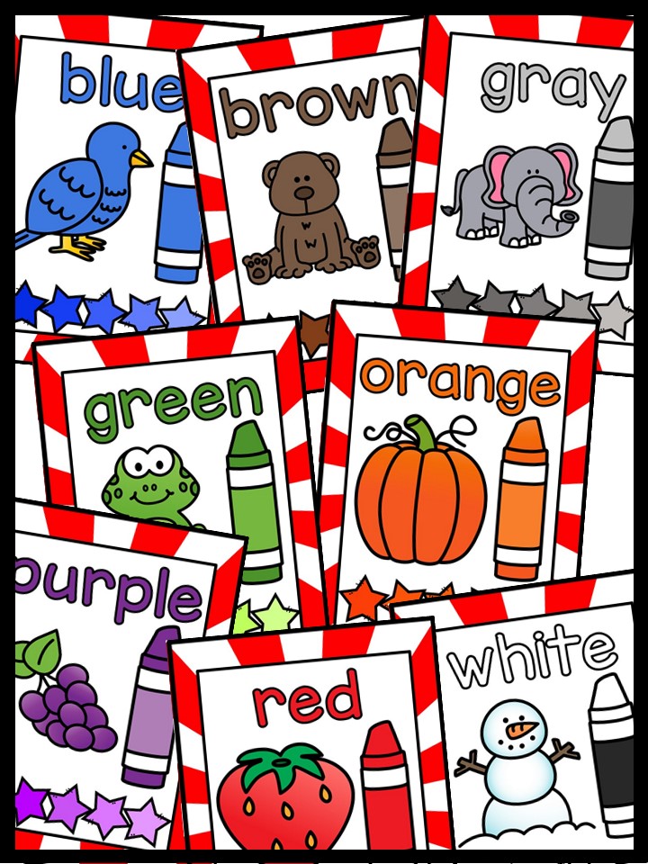 Circus 3 Color Posters | Classroom Decor