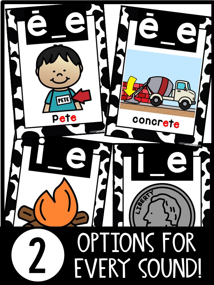 Sound Wall – Phoneme with Mouth Examples (Cowboy 5 Theme)