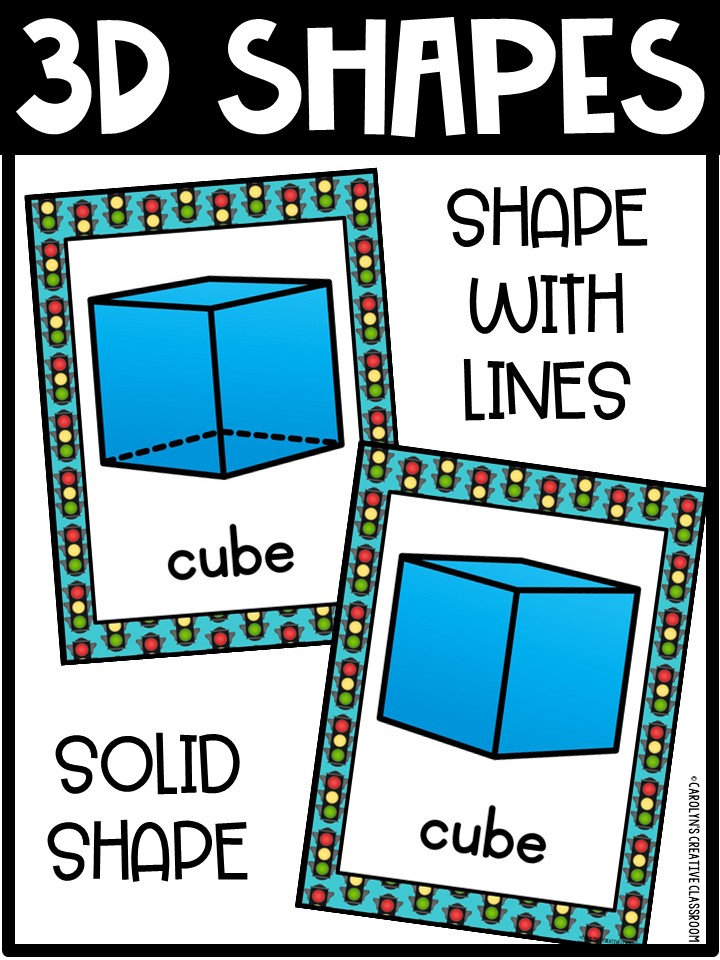 Shape Posters | Driving 1 Classroom Decor