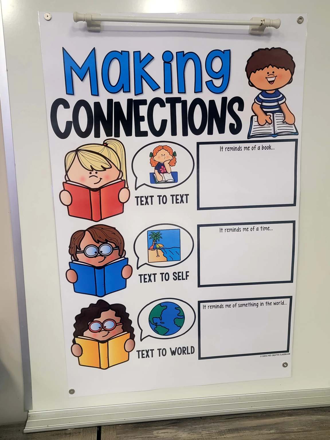 Making Connections Anchor Chart [Hard Good]