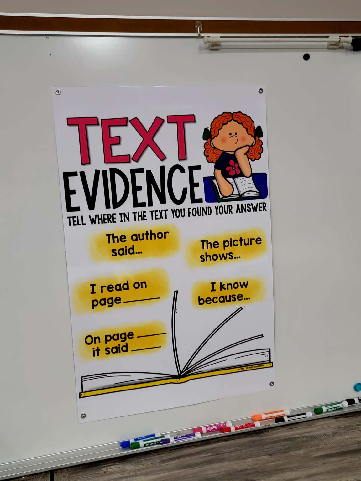 Text Evidence Anchor Chart [Hard Good]