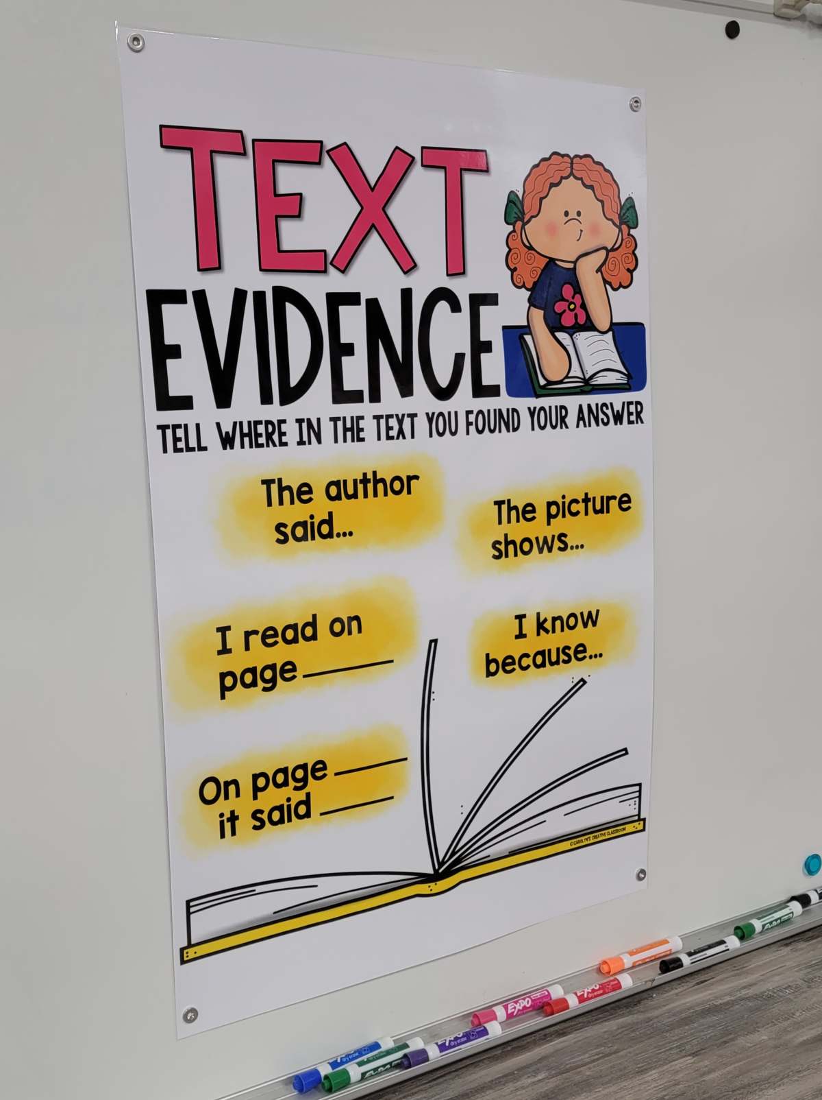 Text Evidence Anchor Chart [Hard Good]