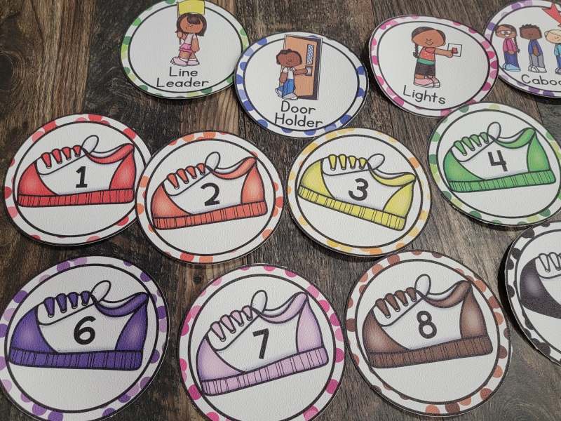 Carolyn’s Line Up Dots [Confetti]