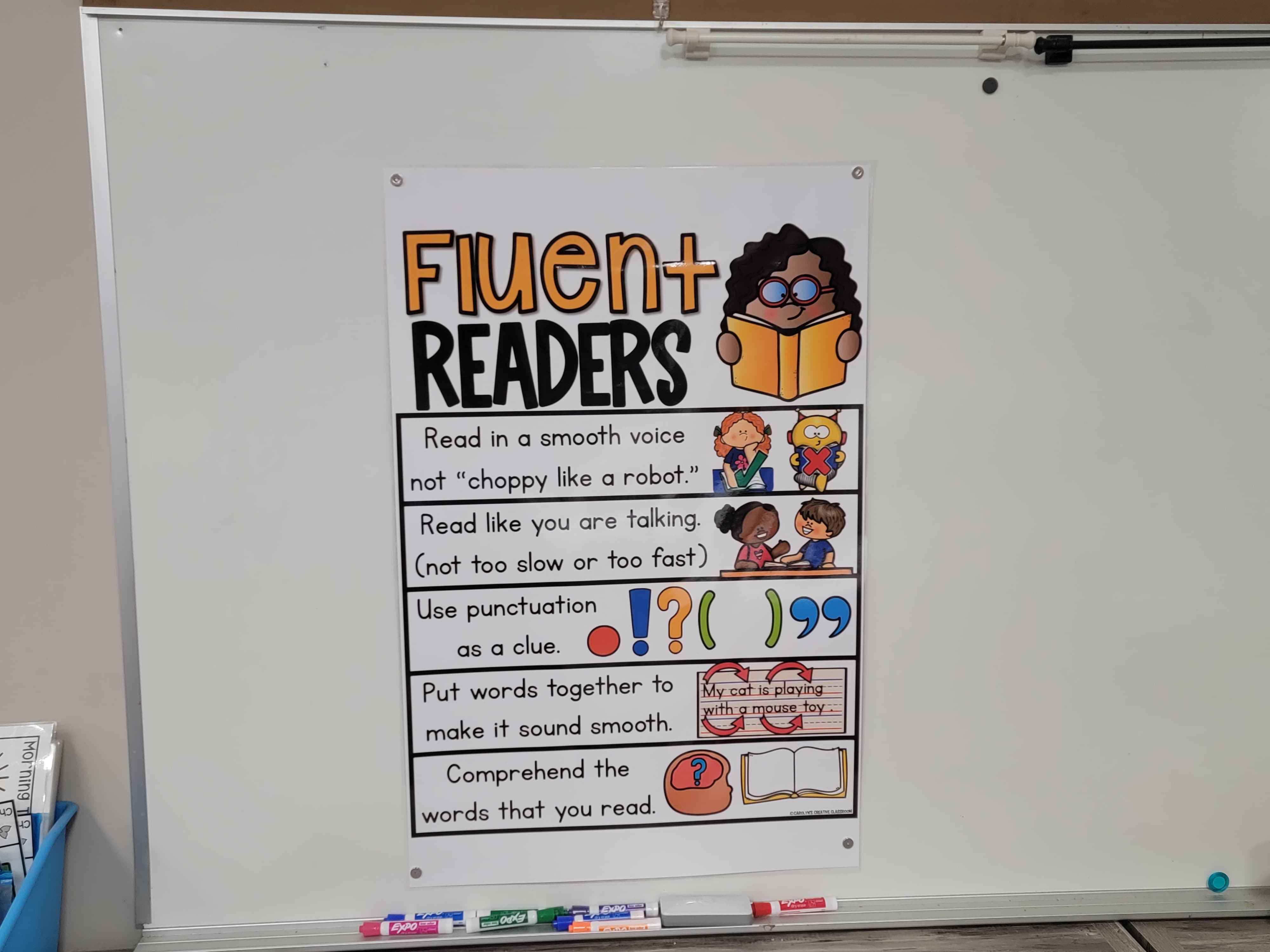 Fluent Readers Anchor Chart [Hard Good]
