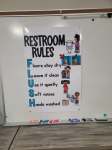 Restroom Rules Anchor Chart [Hard Good]
