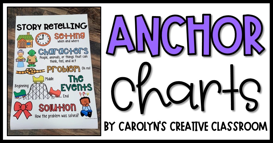 Anchor Charts – Carolyn's Creative Classroom