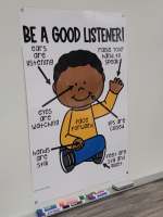 Be a Good Listener Anchor Chart [Hard Good] – Option 2