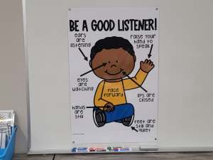 Be a Good Listener Anchor Chart [Hard Good] – Option 2