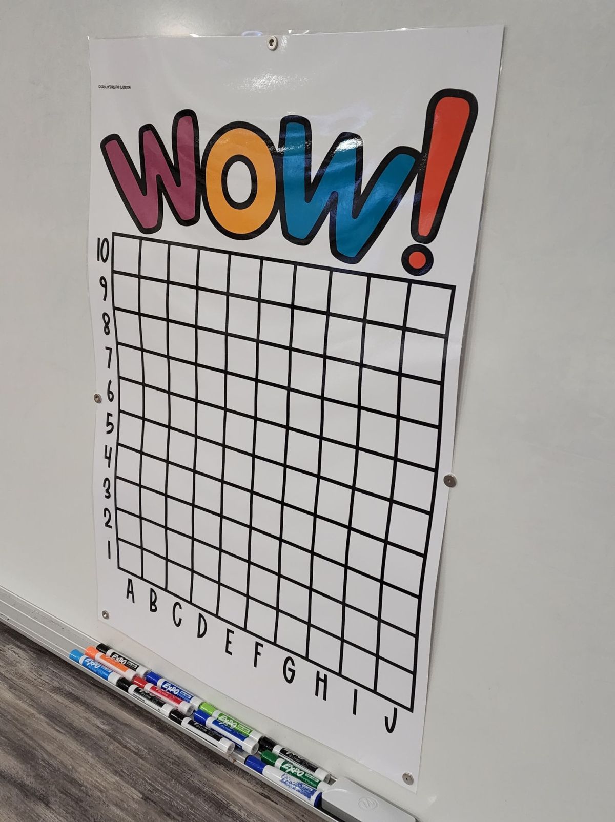 WOW! Board Anchor Chart [Hard Good] – Option #4