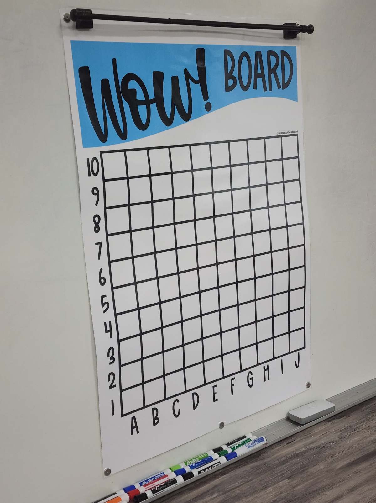 WOW! Board Anchor Chart [Hard Good] – Option #1