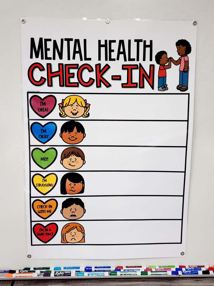 Mental Health Check-In Anchor Chart [Hard Good] – Version 3