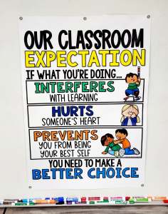 Our Class Expectation Anchor Chart [Hard Good] – Version 1