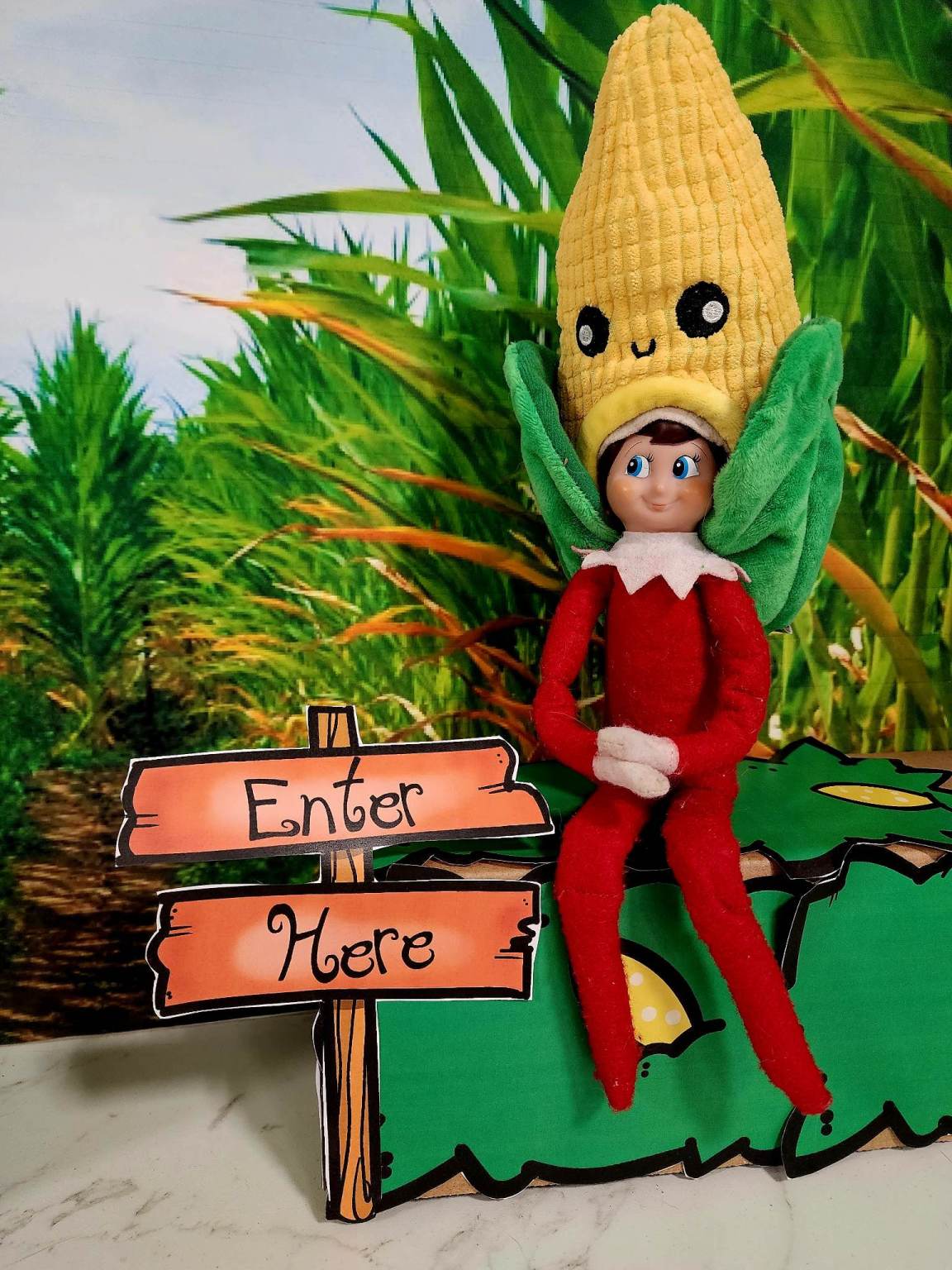 It’s Corn! Elf Printable Poster FREEBIE – Elf Day 13