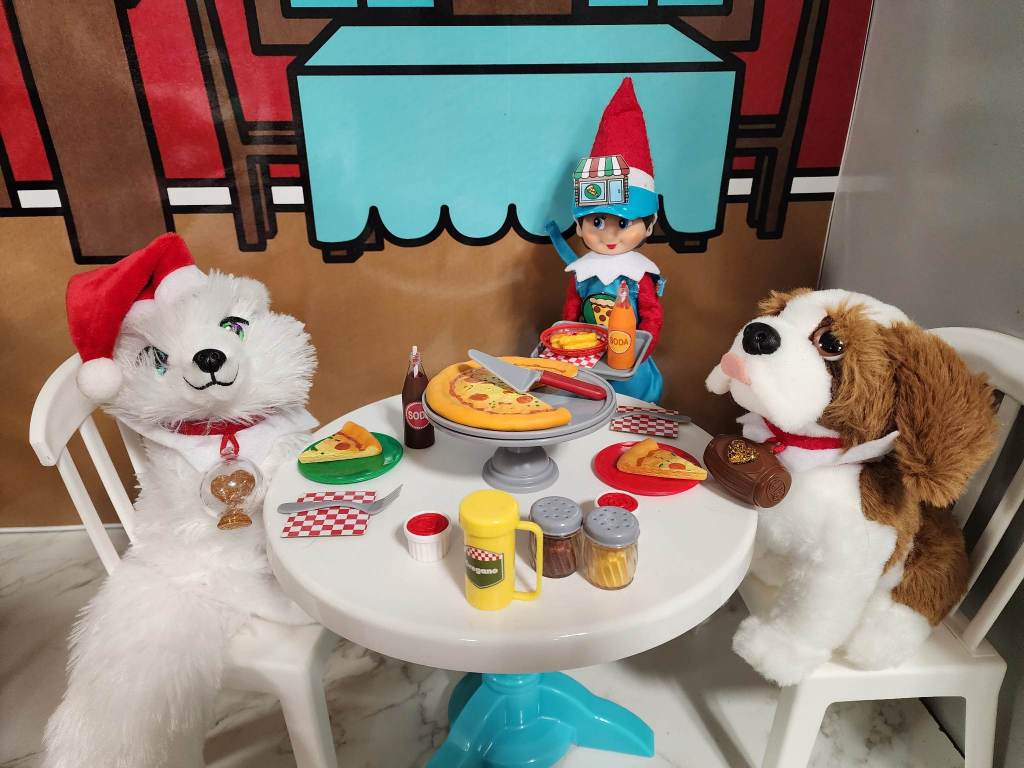 Elf Pizza Printable Poster and Props FREEBIE – Elf Day 21