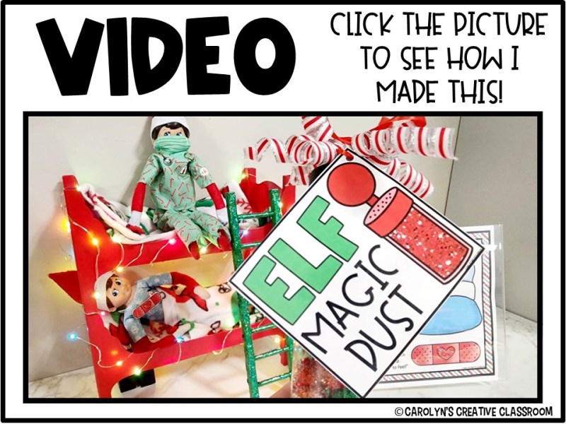 Elf Magic Dust Poem Printable FREEBIE – Elf Day 3
