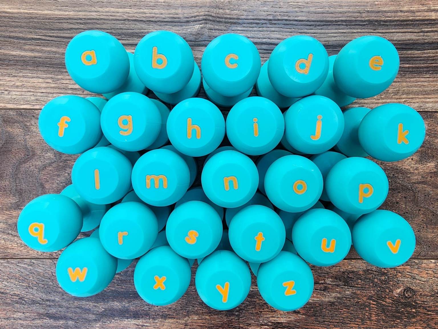 Alphabet Dough Stampers