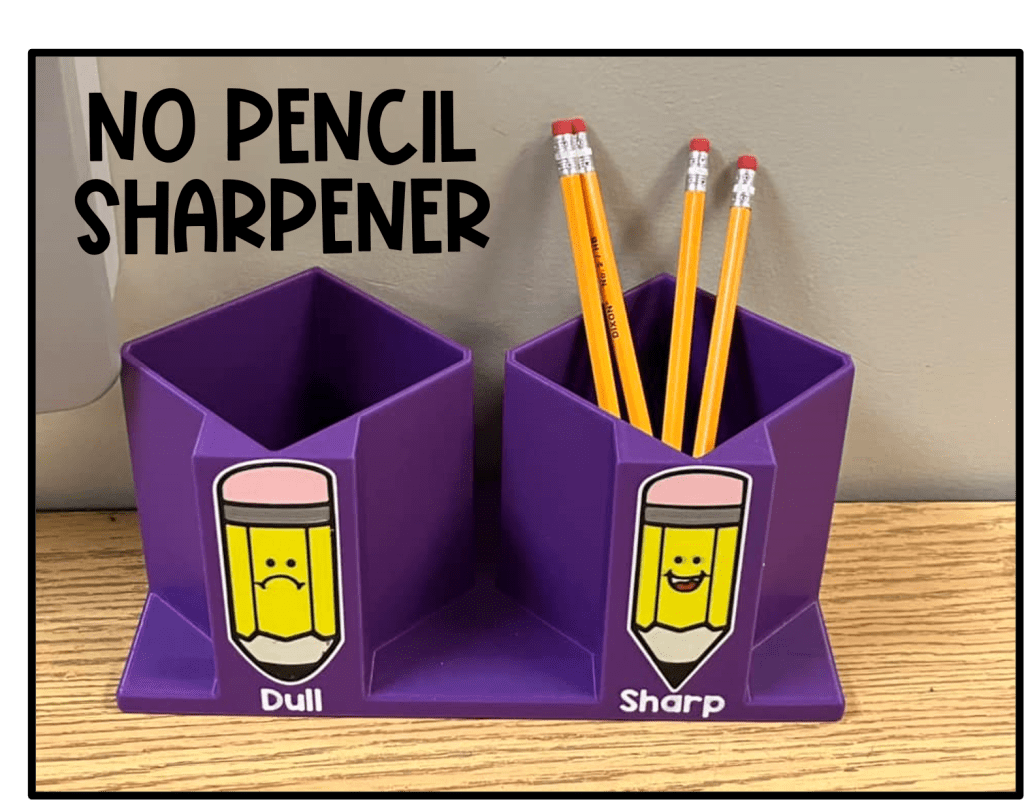 Pencil Sharpening Station