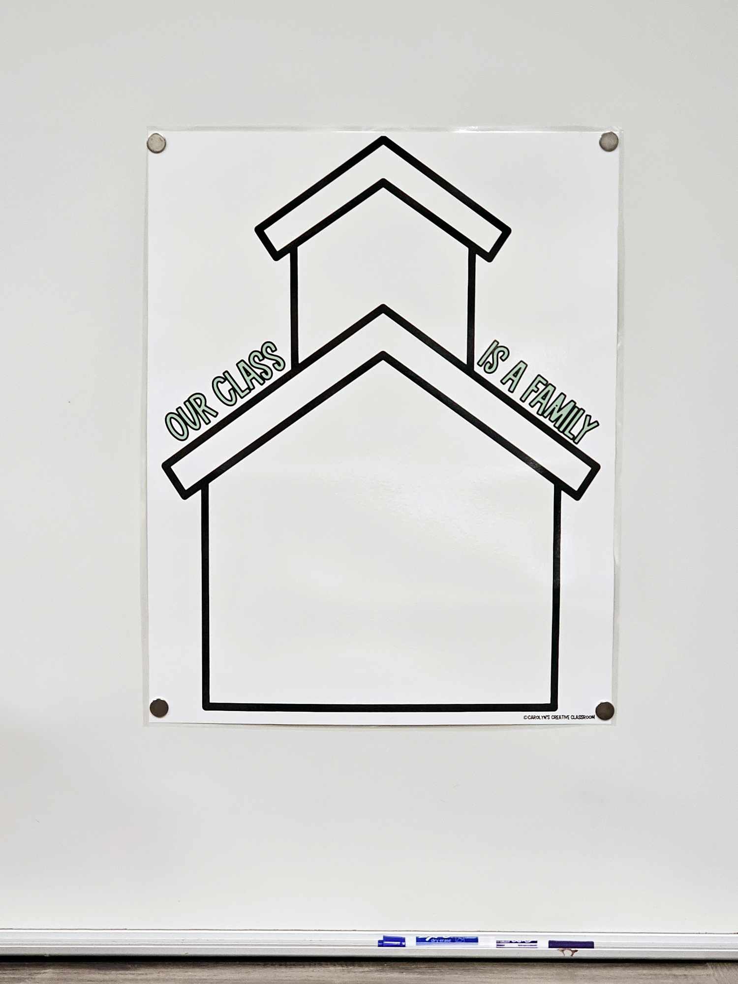 Our Class is a Family Anchor Chart [Hard Good] – Option #1