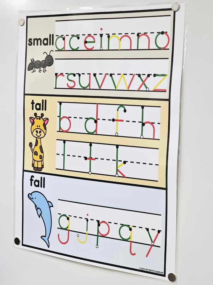 Small Tall Fall Anchor Chart [Hard Good] – [DOLPHIN] Option #1