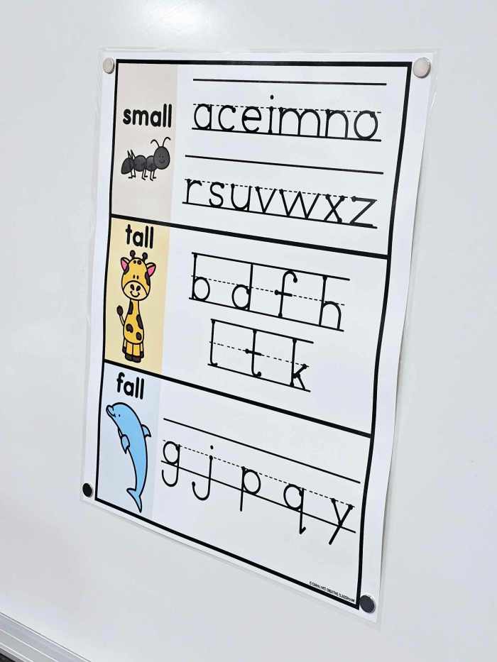 Small Tall Fall Anchor Chart [Hard Good] – (DOLPHIN) Option #4