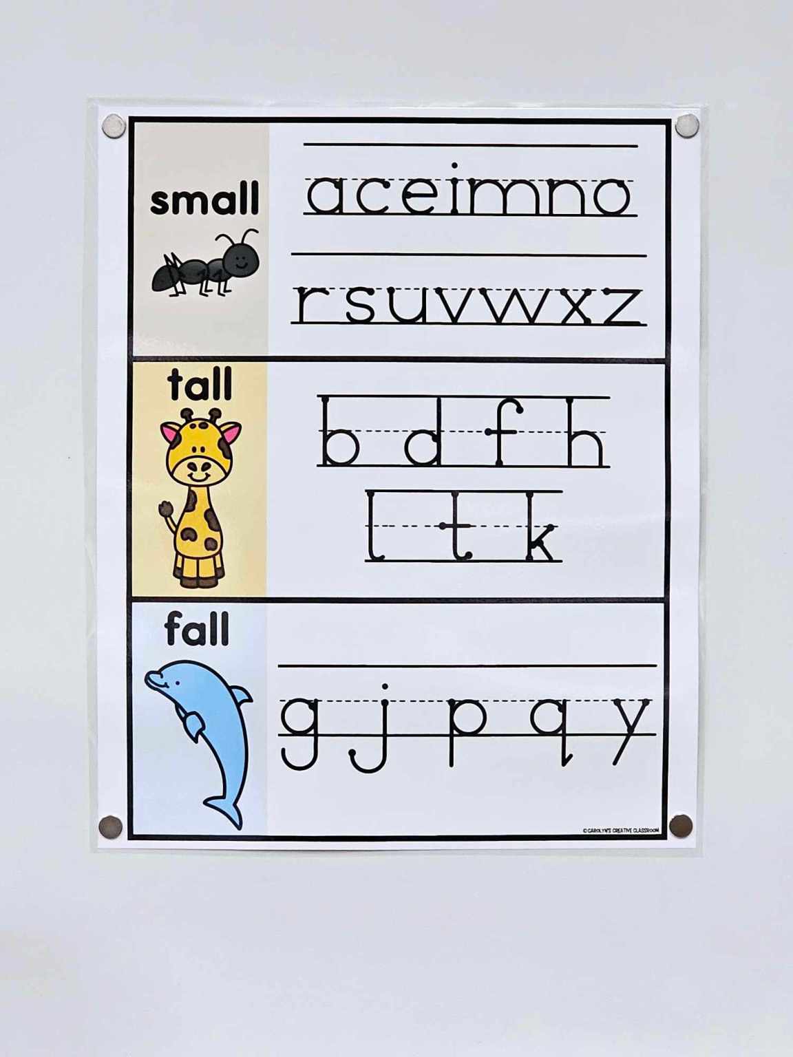 Reading Anchor Charts