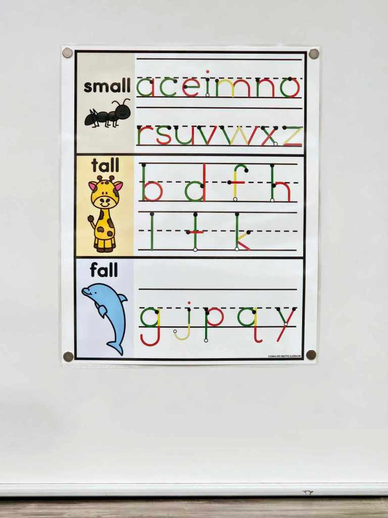 Small Tall Fall Anchor Chart [Hard Good] – (DOLPHIN) Option #3
