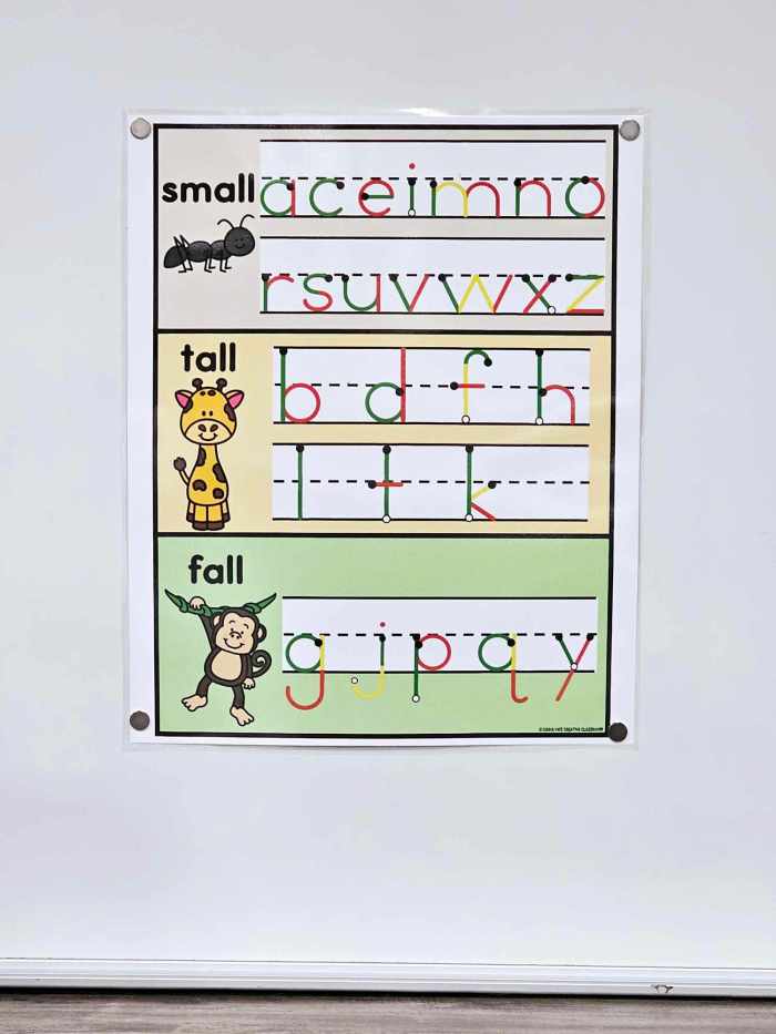 Small Tall Fall Anchor Chart [Hard Good] – (MONKEY) Option #1