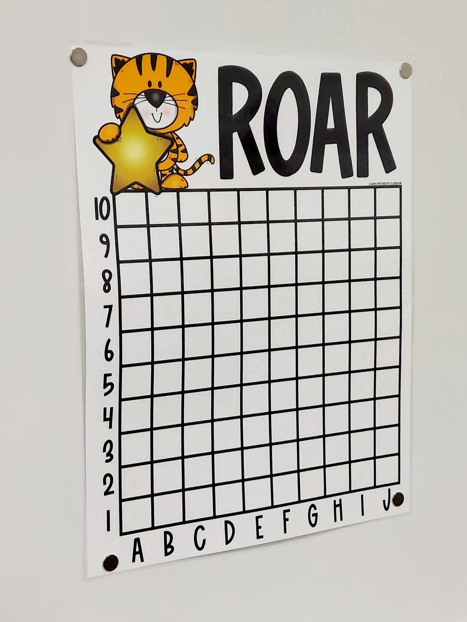 ROAR Anchor Chart [Hard Good] – Tiger Option 1