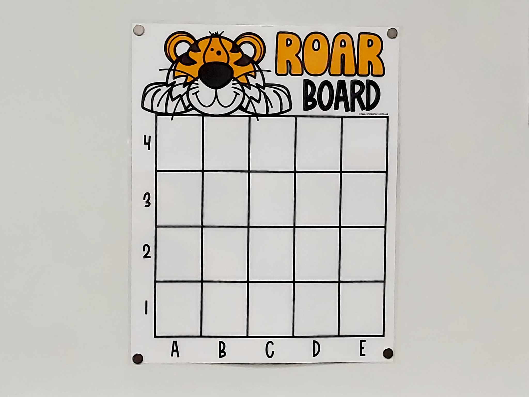 ROAR Anchor Chart [Hard Good] – Tiger Option 3