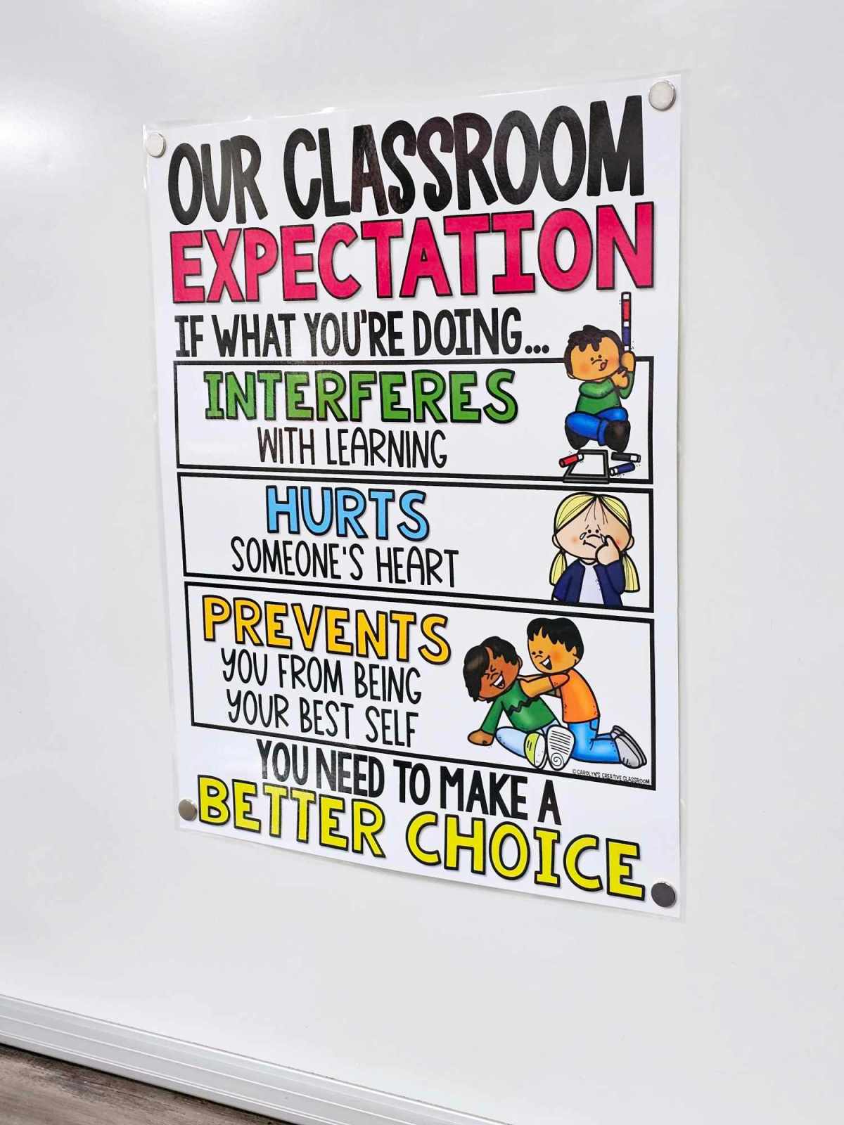 Our Class Expectation Anchor Chart [Hard Good] – Version 3