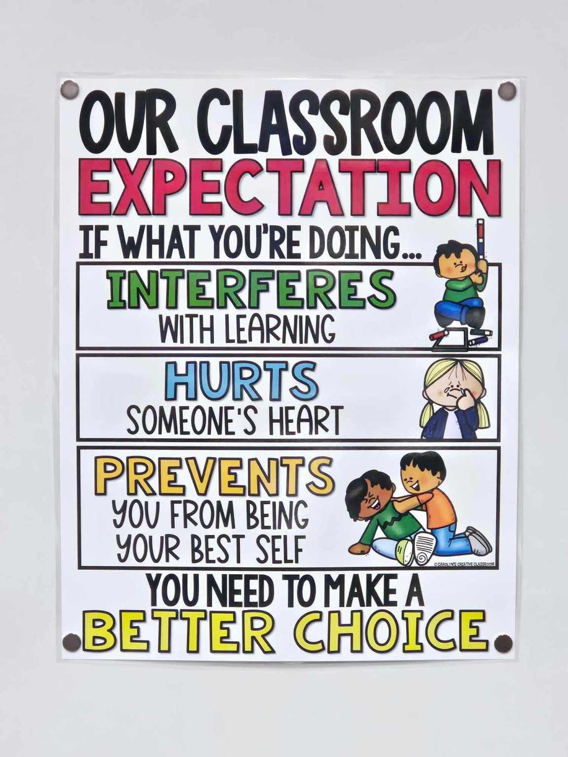 Our Class Expectation Anchor Chart [Hard Good] – Version 3