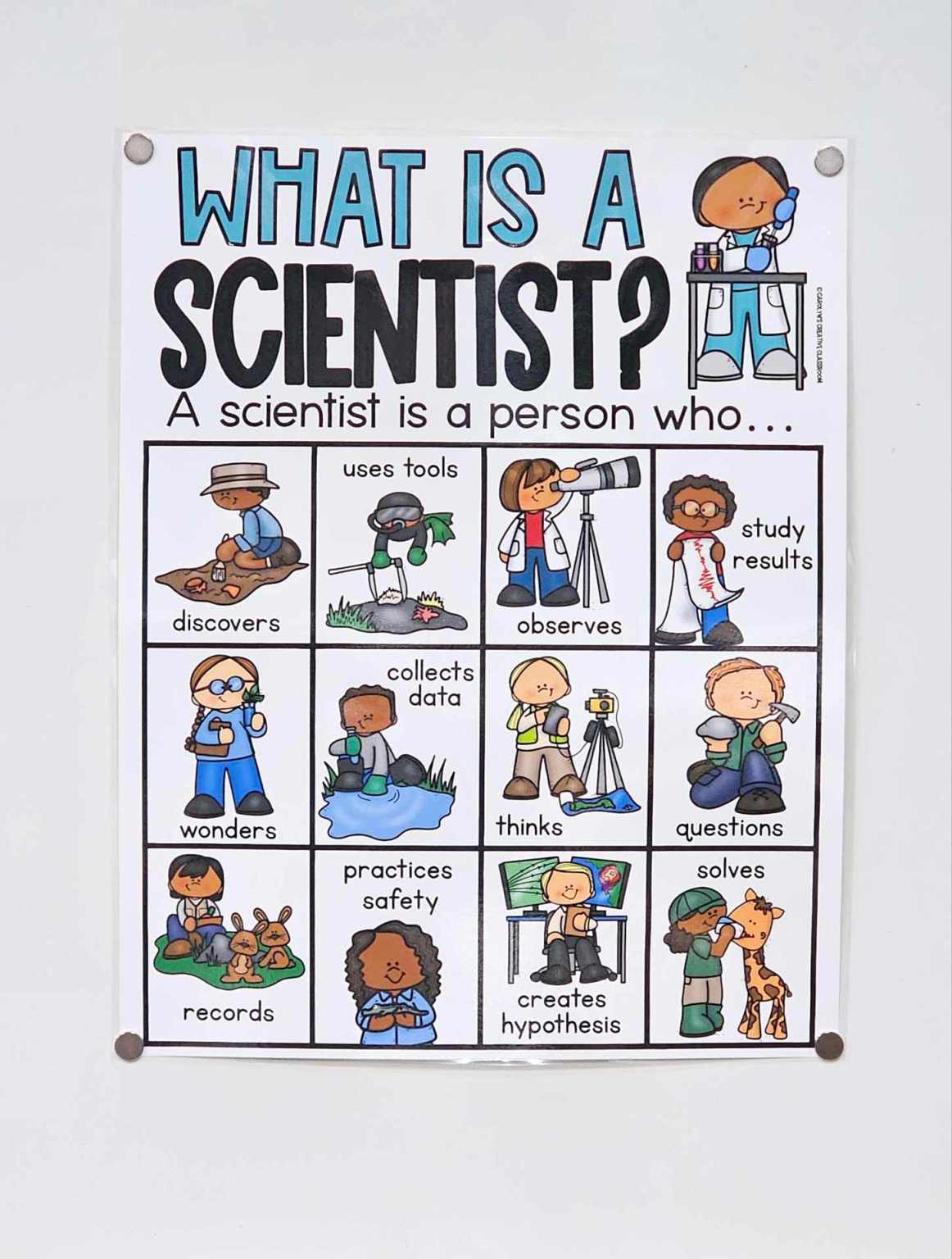 What is a Scientist? Anchor Chart [Hard Good] – Option 1
