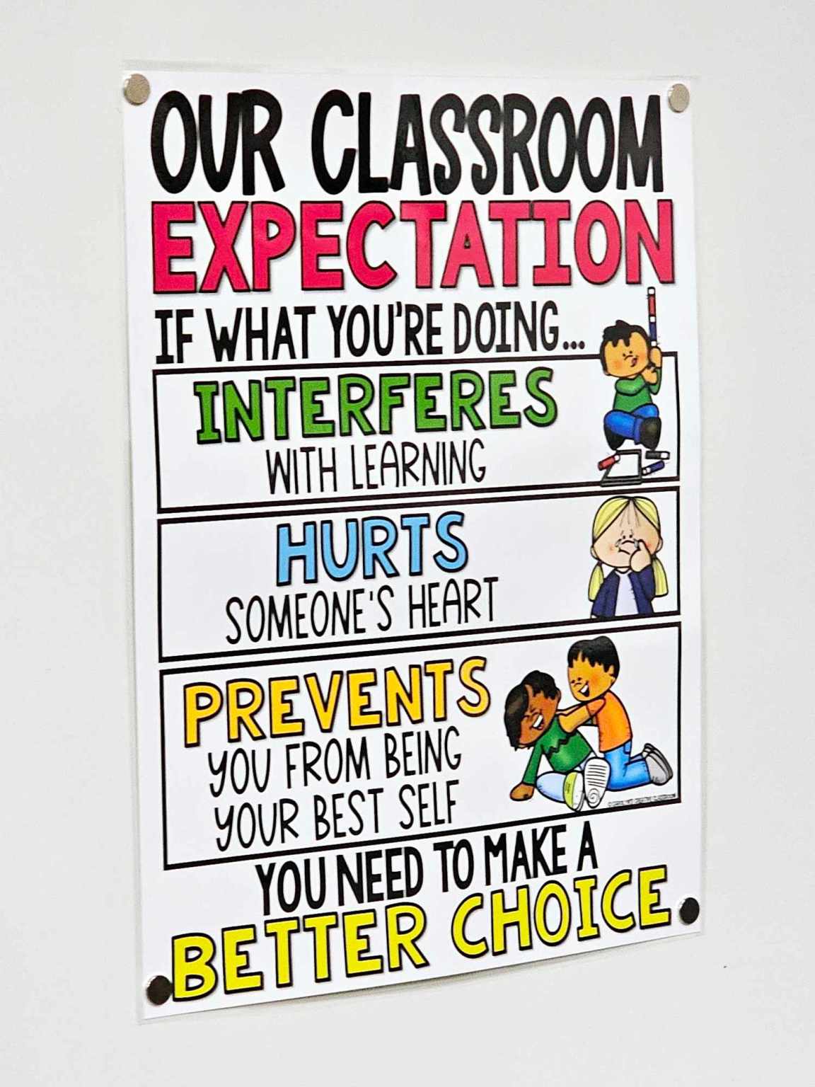 Our Class Expectation Anchor Chart [Hard Good] – Version 3