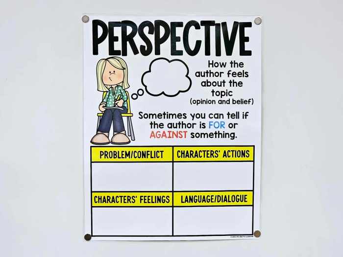 Author’s Perspective Anchor Chart [Hard Good] – Option #1