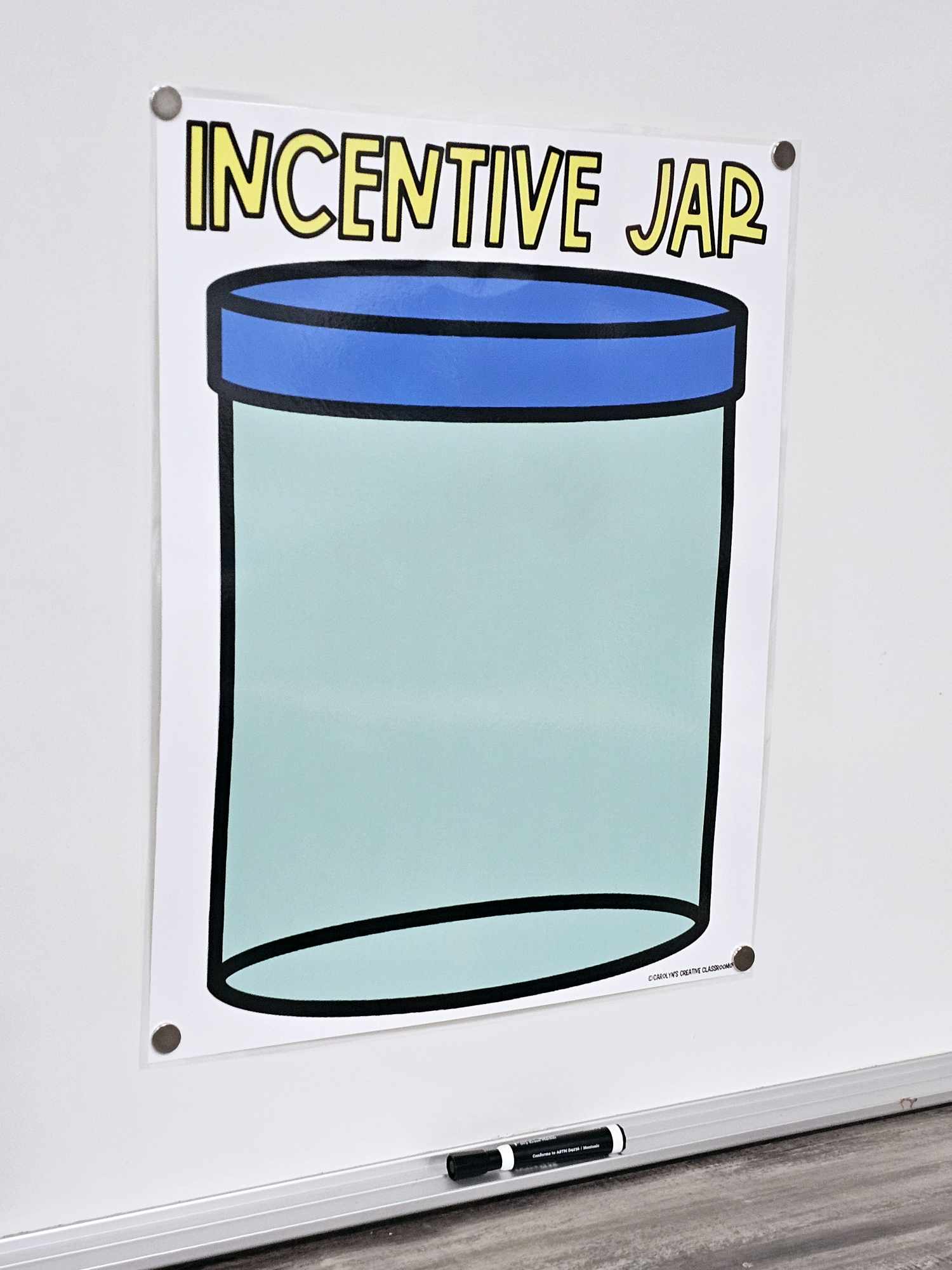 Incentive Jar Anchor Chart [Hard Good] – Option 1