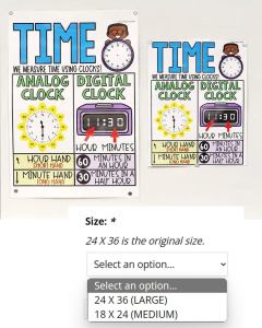 Informational Writing Transitions Anchor Chart [Hard Good] – Option #1