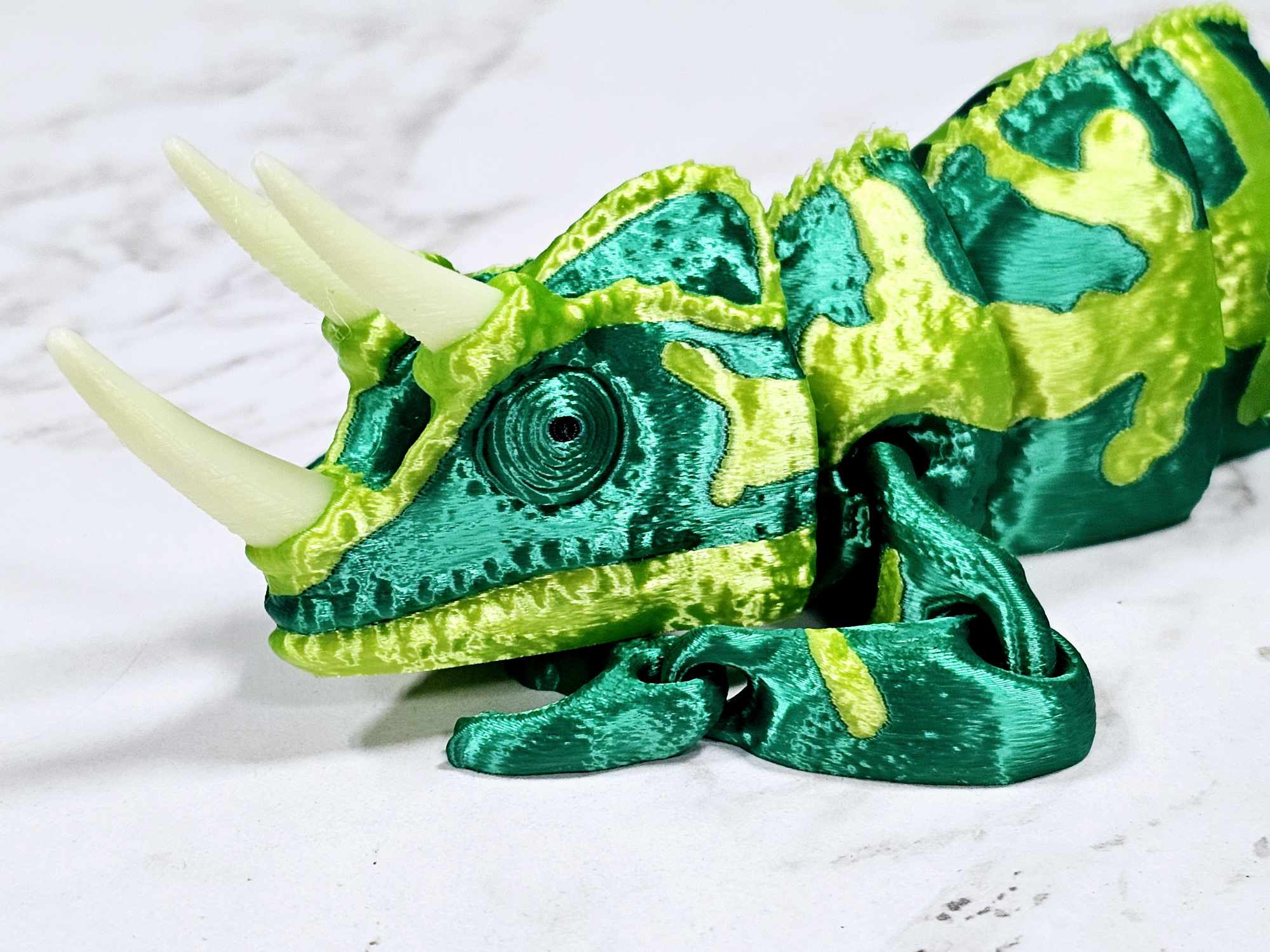 PREK PALS: Horned Chameleon (Shiny Green)