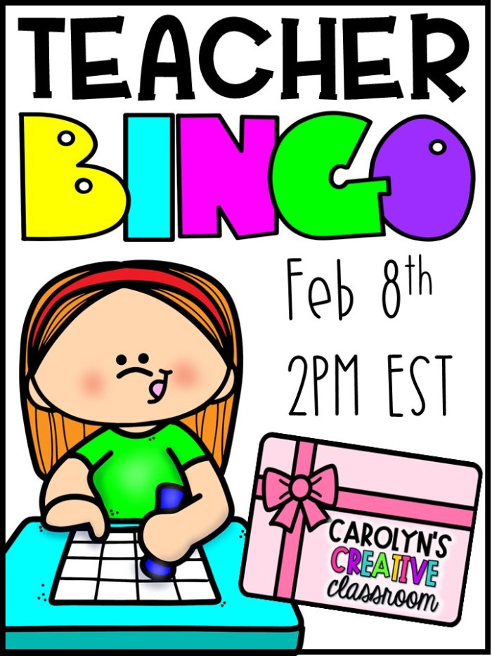 Teacher BINGO – Download & Print your cards!
