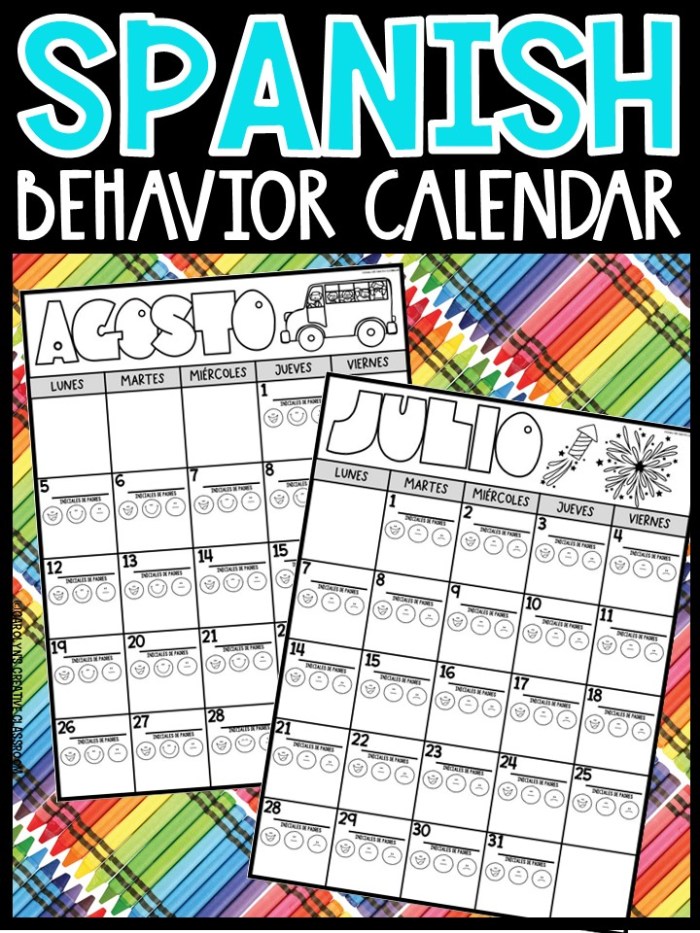 Editable Behavior Chart 2025-2026